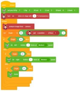 Face Tracking Controlled Humanoid Robot - Example Project