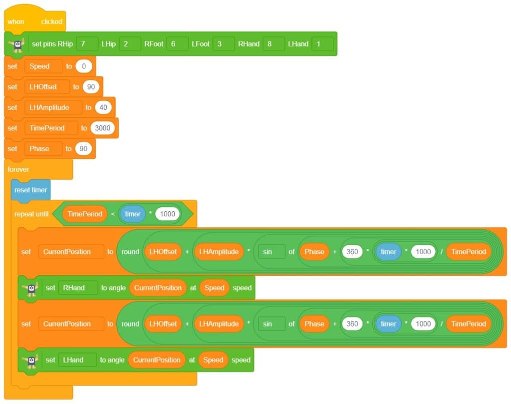 Hand Controlled Motion - Example Project
