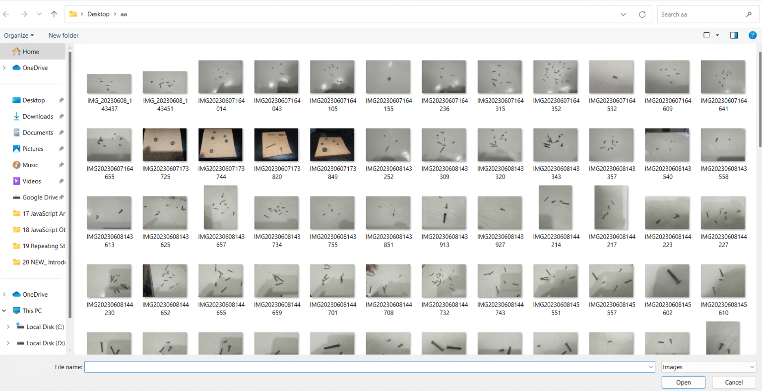 Create A Machine Learning Model To Count Nuts And Bolts Object Detection