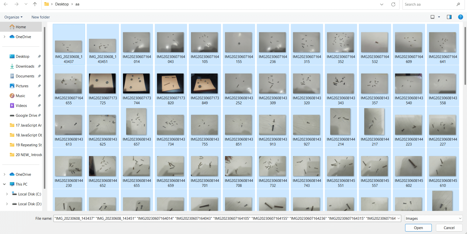 Create a Machine Learning Model to Count Nuts and Bolts - Object Detection