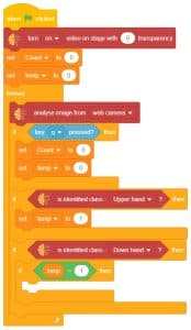 Jumping Jack Counter Bot using Pose Classifier in ML Environment