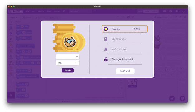 PictoBlox Credits Troubleshooting - STEMpedia Education