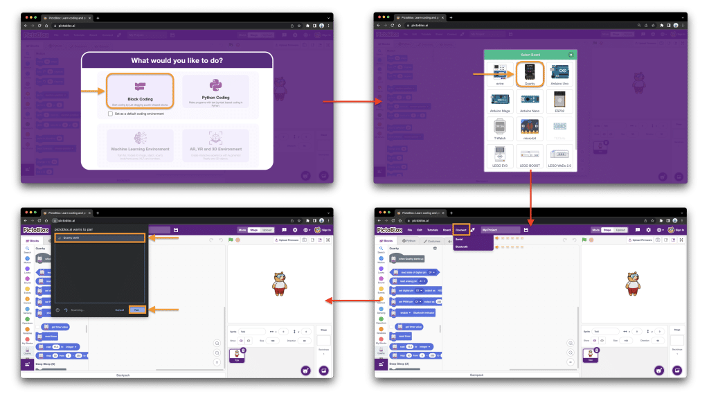 Quarky Bluetooth Troubleshooting - STEMpedia Education