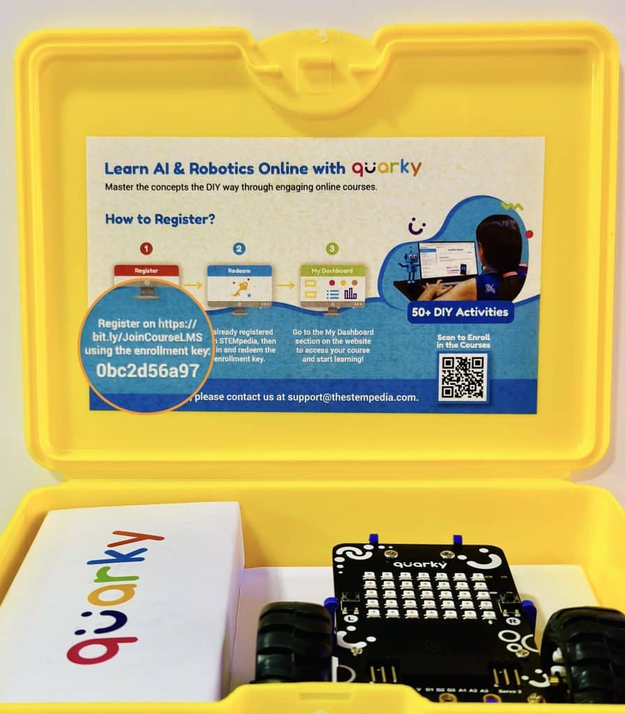 Enrollment for Quarky Courses - STEMpedia Education