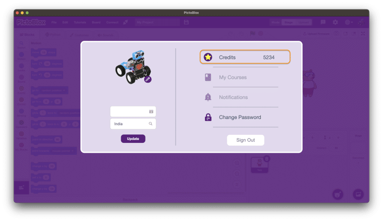 PictoBlox Credits Troubleshooting - STEMpedia Education