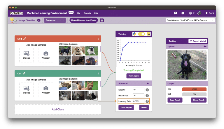 PictoBlox Machine Learning Troubleshooting - STEMpedia Education