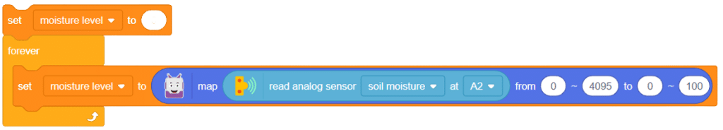 Interfacing Soil Moisture Sensor With Quarky - Example Project