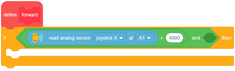 Joystick Interfacing with Quarky: Direction Controls. - Example Project
