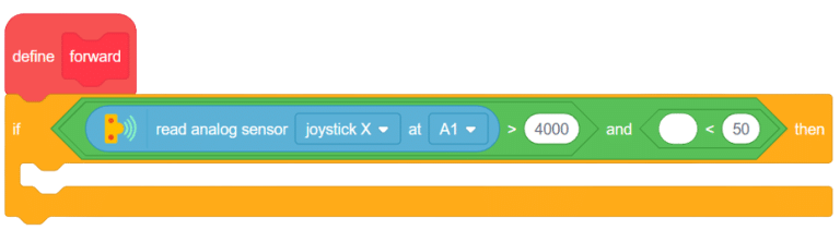 Joystick Interfacing with Quarky: Direction Controls. - Example Project