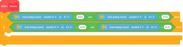 Joystick Interfacing with Quarky: Direction Controls. - Example Project