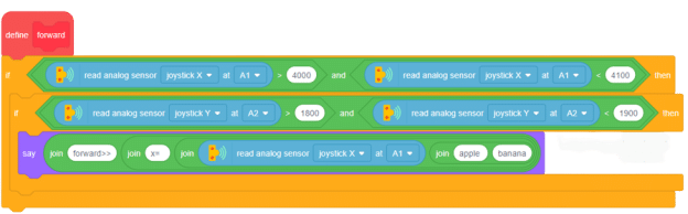 Joystick Interfacing with Quarky: Direction Controls. - Example Project