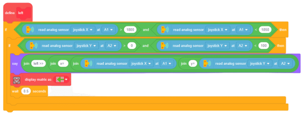 Joystick Interfacing with Quarky: Direction Controls. - Example Project
