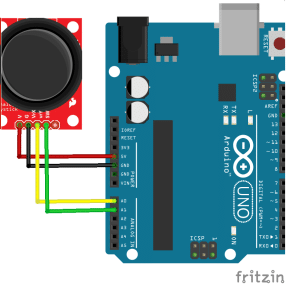 Interfacing Joystick with Arduino - Example Project