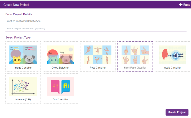 Gesture Controlled Robotic Arm (python) - STEMpedia Education