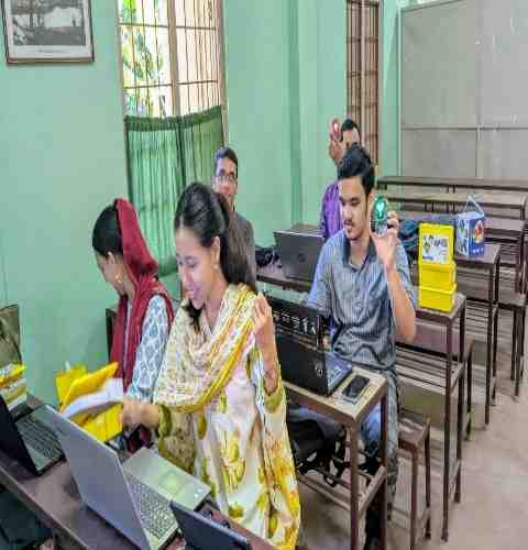 Teacher's Training Session and AI and Robotics Lab Setup at Emmanuel ...