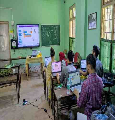 Teacher's Training Session and AI and Robotics Lab Setup at Emmanuel ...